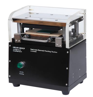 China Compact Precision Pneumatic Die Cutter With A Pair Die Electrode Cutting Machine For Pouch Battery Research Gn-S100p for sale
