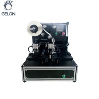 China Semi Auto Desktop Battery Stacking Machine Z Shaped Laminated 12/S Piece for sale