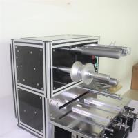 China Semi Auto Desktop Battery Stacking Machine Z Shaped Laminated 12/S Piece for sale