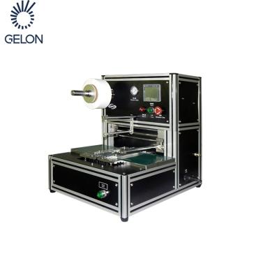 China Lithium Battery Pouch Cell Stacking Machine with 200mm Max Stacking Layer Length, 1 - 9999 Travel Cycles, and 0.25 - 0.55 MPa Air Pressure for sale