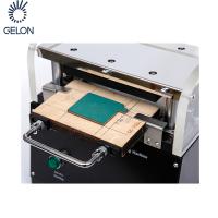 China Pouch Cell Electrode Cutting Machine with Max. L80*W60mm Punching Size, ±0.1mm Precision, and 30 Thousand Times Die Life for sale