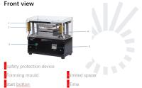 China Semi Auto Pouch Cell Pilot Line Laboratory Al Laminated Film Machine for sale