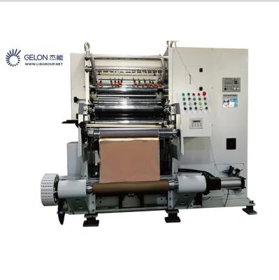 China Lithium Ion Batteries Automatic Slitting Machine For 18650 21700 Battery Production for sale