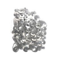 China Silvery White Lithium Ion Battery Material CR20XX Coin Cells Cases for sale