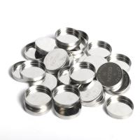 China Silvery White Lithium Ion Battery Material CR20XX Coin Cells Cases for sale