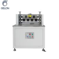 China Semi-Auto Electrode Slitting Machine with 500mm Max Cutting Width and High Precision for Lithium Battery Assembly for sale
