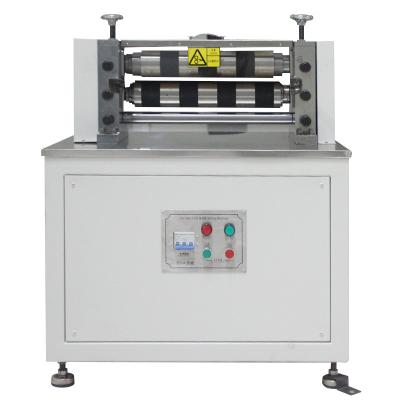China Semi-Auto Electrode Slitting Machine with 500mm Max Cutting Width and High Precision for Lithium Battery Assembly for sale