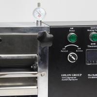 China 100mm Roll Width Hot Rolling Press Machine with 0.01mm Gap Adjust Precision and SS316 Roll Material for Lithium Ion Battery Assembly for sale