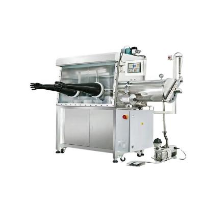 China Battery Research Single Station Chamber Vacuum Glove Box  H2O O2 Less Than 1ppm for sale