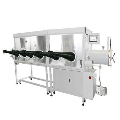 China Siemens PLC Battery Assembly Machine Double Station And Multi Station Glove Box for sale