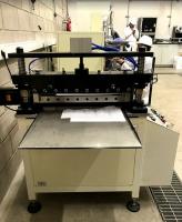 China Electrode Cutting Machine Battery Production Equipment Pneumatic Intermittent Cutter for sale