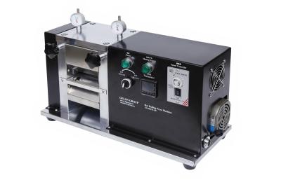 China Desktop Heating Rolling Pouch Cell Pilot Line Press Calender Machine for sale