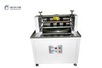 China Lithium Battery Electrode Slitting Machine with 1.1KW Power 300mm Electrode Max Range and 10m/min Speed for sale