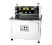 China Lithium Battery Electrode Slitting Machine with 1.1KW Power 300mm Electrode Max Range and 10m/min Speed for sale