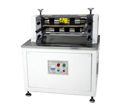 China Lithium Battery Electrode Slitting Machine with 1.1KW Power 300mm Electrode Max Range and 10m/min Speed for sale