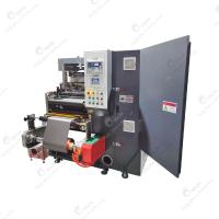 China Lithium Battery Electrode Slitting Machine with ±0.05mm Precision, Circular Knife Cutting, and 40-200mm Reel Width for sale