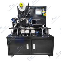 China Desktop type Battery Electrode Separator Z Fold Lamination Semi Auto Battery Stacker for sale