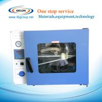 China Gelon 220V Lithium Battery Vacuum Drying Oven with PLC Automatic Control Touch Screen 1-Year Warranty for Research Lab Line for sale