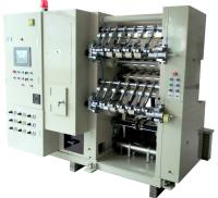 China Automatic Roll to Roll Electrode Continuous Slitting Machine for Lithium Ion Batteries with 70 - 250μm Thickness and 0 - 40m/min Cutting Speed for sale
