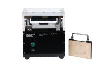 China Lithium Cell Electrode Punching Machine with Vertical Burr ≤100μm and Max. L120*W80mm Die Cutting Dimension for Pouch Cell Electrode for sale