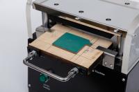 China Lithium Cell Electrode Punching Machine with Vertical Burr ≤100μm and Max. L120*W80mm Die Cutting Dimension for Pouch Cell Electrode for sale