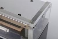 China Lithium Cell Electrode Punching Machine with Vertical Burr ≤100μm and Max. L120*W80mm Die Cutting Dimension for Pouch Cell Electrode for sale
