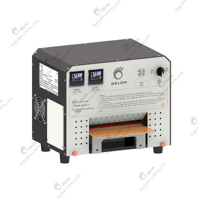 China Manual Pouch Cell Sealing Machine with Dual Temperature Control and Aluminum Film Compatibility for Semi-Auto Sealing for sale