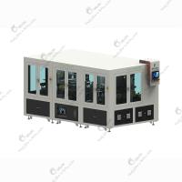 China Automatic Dual-Station Z-Fold Stacking Machine with CCD Vision Positioning for High-Speed Lithium Battery Assembly for sale
