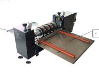 China Lab Lithium Cell Electrode Electric Slitting Machine with ≤1500mm Maximum Slitting Length, ±0.05mm Accuracy, and D2 Material Knife for sale