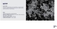 China NFPP Sodium Iron Ortho-Pyrophosphate Na4Fe3(PO4)2P2O7 Cathode Material with Long Cycle Life High Compaction Density and Excellent Thermal Stability for sale