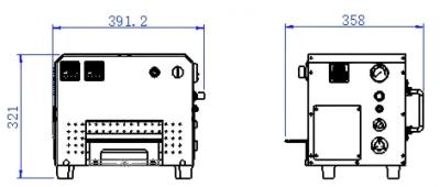 China GN HS200 Top and Side Sealing Machine for Pouch Lithium Battery Aluminum Laminated Film Heat Sealing for sale