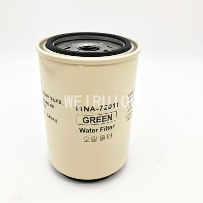 China Excavator Engine Oil And Water Separator Filter 11NA-72011 1.5kg for sale