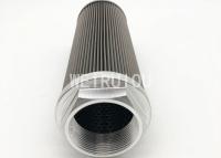 China Construction Machinery 3 Micron Hydraulic Oil Suction Filter P763954 258mm Length for sale