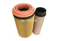 China Generator Set Engine Air Filter 447-0761 215mm OD Radial Seal Air Filters for sale
