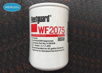 China Fiberglass Automotive Coolant Filter P552075 3100308 WF2075 for sale