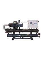 China Compact Water Cooled Screw Chiller 410HP 410KW/Hr Cooling Capacity for sale