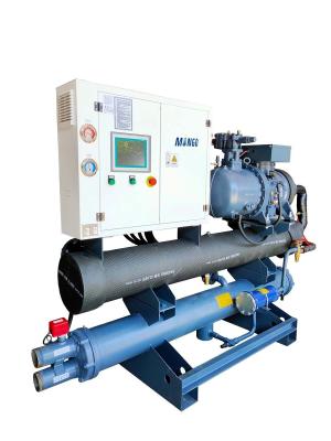 China 140HP 140KW/Hr Industrial Screw Chiller 30KW Compressor Water Chiller for sale