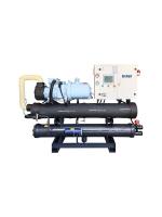 China Low Noise Screw Water Cooled Chiller 170HP 157KW/Hr Cooling Capacity for sale