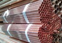 China JIS ASTM JIS GB C10930 Copper Pipe Tube Flat 99.9% for sale