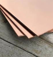 China Zinc CuZn20 C18150 Thick Copper Plate Naval Brass Sheet CW503L 100mm for sale