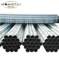 China SGS ISO 40X40cm Thick Wall Pre Galvanized Steel Pipe Q235 BS1387 for sale