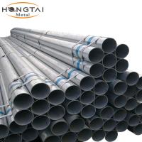 China SGS ISO 40X40cm Thick Wall Pre Galvanized Steel Pipe Q235 BS1387 for sale