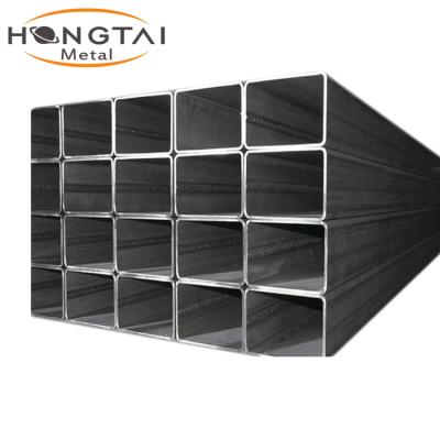 China En 10219 S235jr S355j2h Rectangular Galvanized Steel Pipes  Zinc Coating 40g/M2 for sale