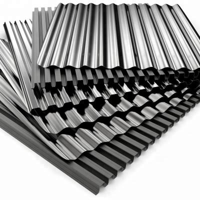 China Warehouse Shed 1250mm Galvanized Corrugated Steel Roofing Wear Resistant for sale