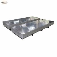 China Prefab House Q195 Q235 Q235B Galvanized Coated Steel Corrosion Resistant for sale