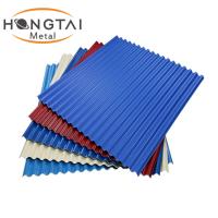 China Z40-275g/M2 Corrugated Metal PPGL Roofing Sheet Corrosion Resistant for sale