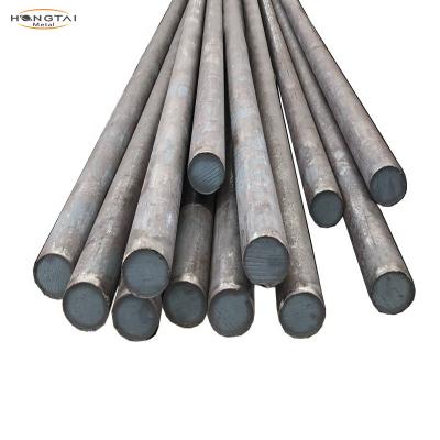 China EN8D Solid Carbon Steel Round Bars SS41 EN19 Black Pickled HL Brushed Polished for sale