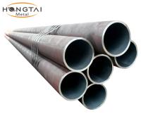 China Q195 Q215 Q235 Carbon Seamless Steel Tube Black Painted for sale