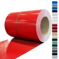 China Q195 Q235 Q235B PPGI Color Prepainted Galvanized Steel Coil 275g/M2 for sale
