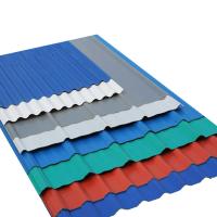 China Minimized Spangle Zinc Coated Steel Corrugated Roofing Sheets TDC51DZM for sale